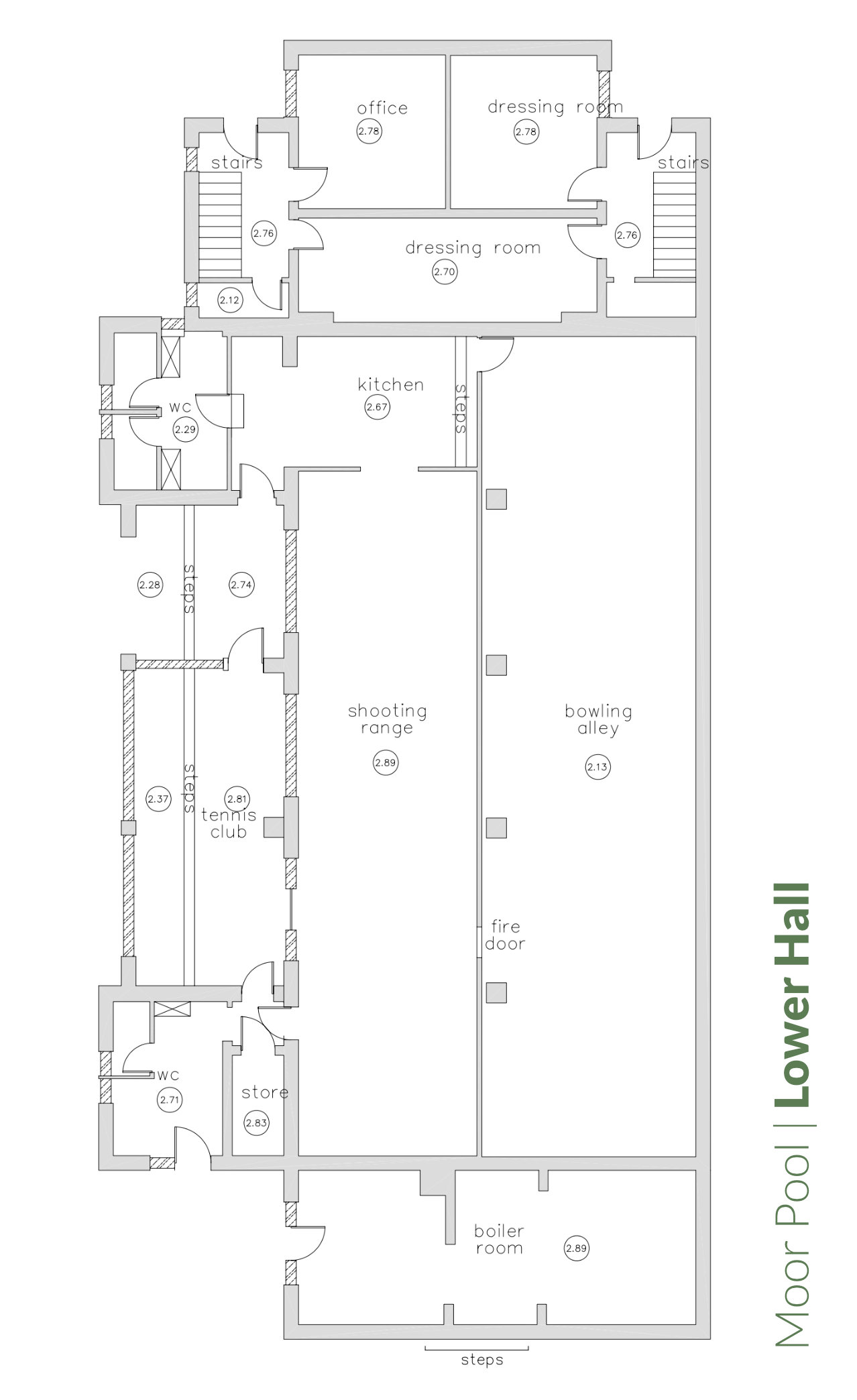 Lower Hall – Moor Pool Heritage Trust
